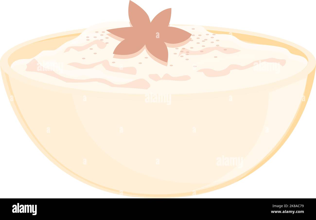 Milk powder icon cartoon vector. Restaurant dish. Spain food Stock ...