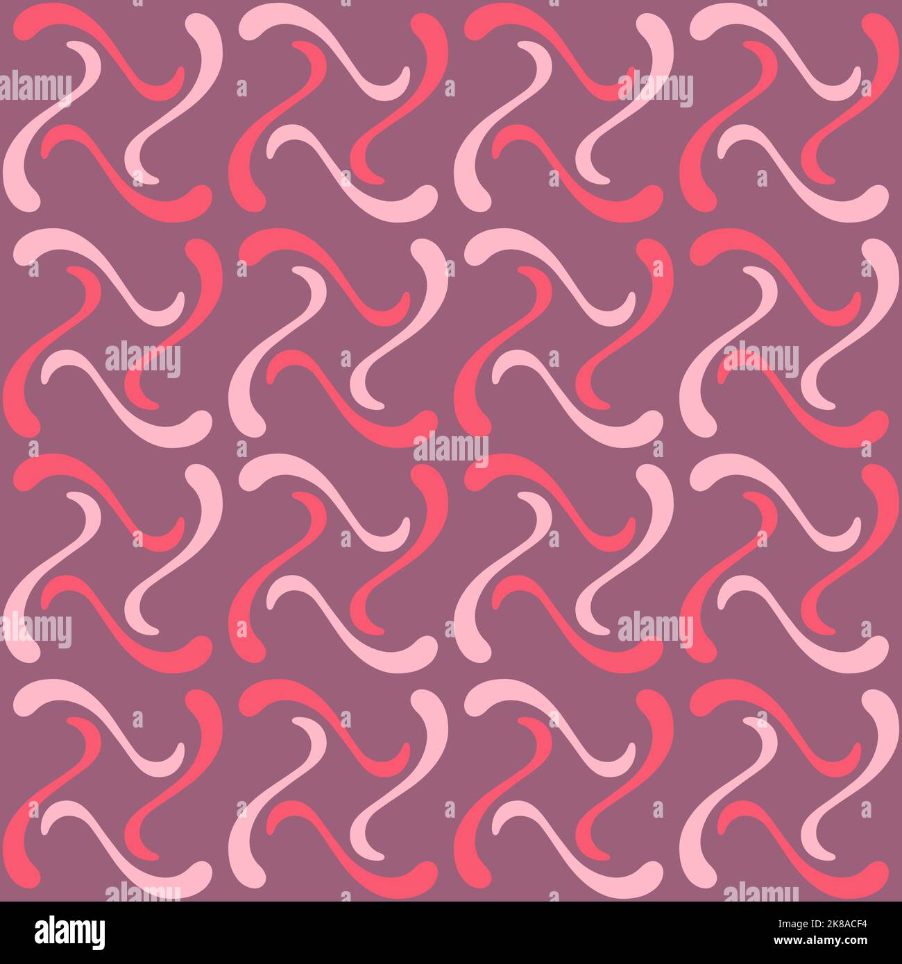 Seamless swirl pattern for prints, textile, web, advertising and any ...