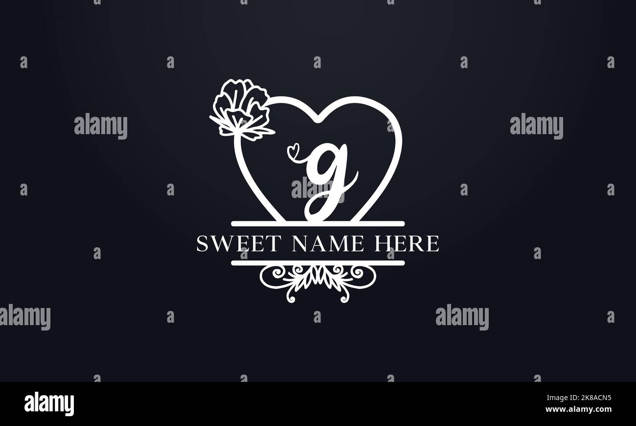 Valentines day pinky logo hi-res stock photography and images - Alamy