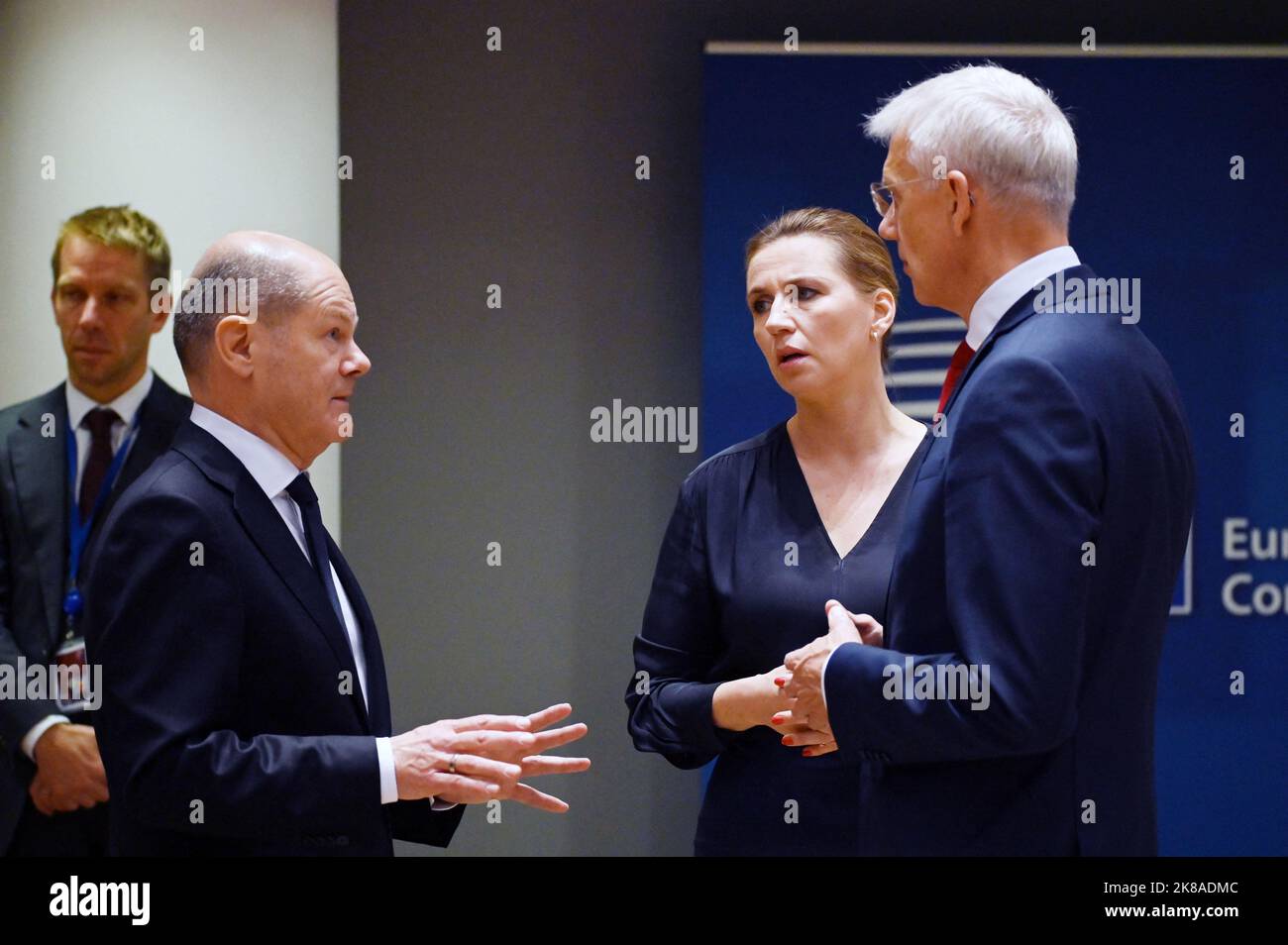 Chancellor Olaf Scholz spoke with Mette Frederiksen (PM Denmark) and ...