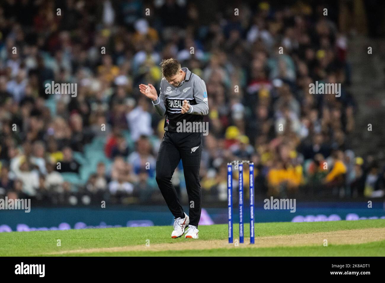 Sydney, Australia. 22nd Oct 2022. Lockie Ferguson of New Zealand ...