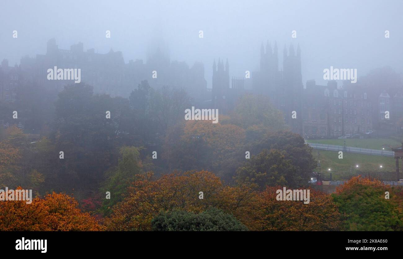 Edinburgh city centre, Scotland, UK. 22nd October 2022. UK Government ...