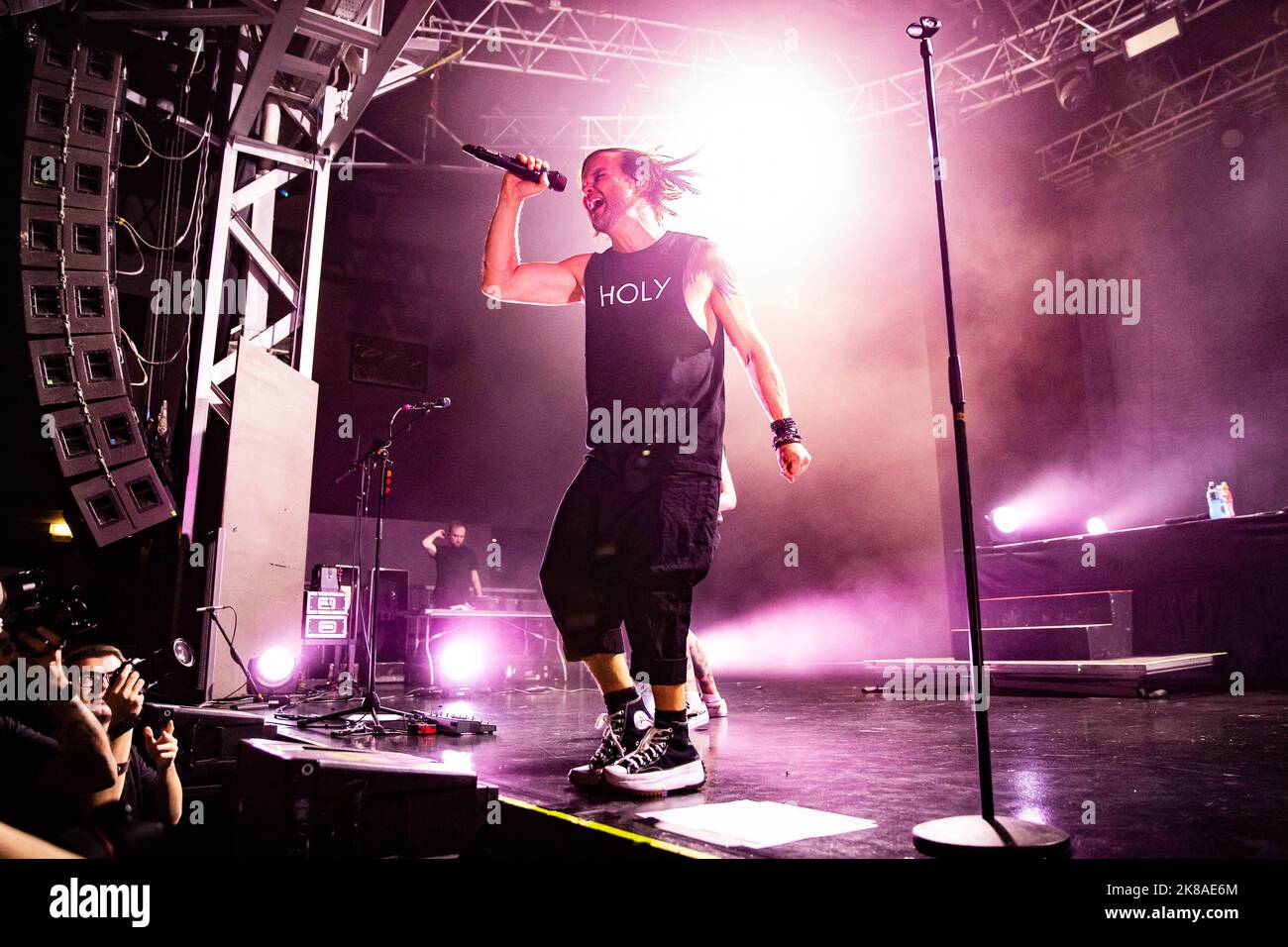Milan Italy. 21 October 2022. The Finnish rock band THE RASMUS performs ...