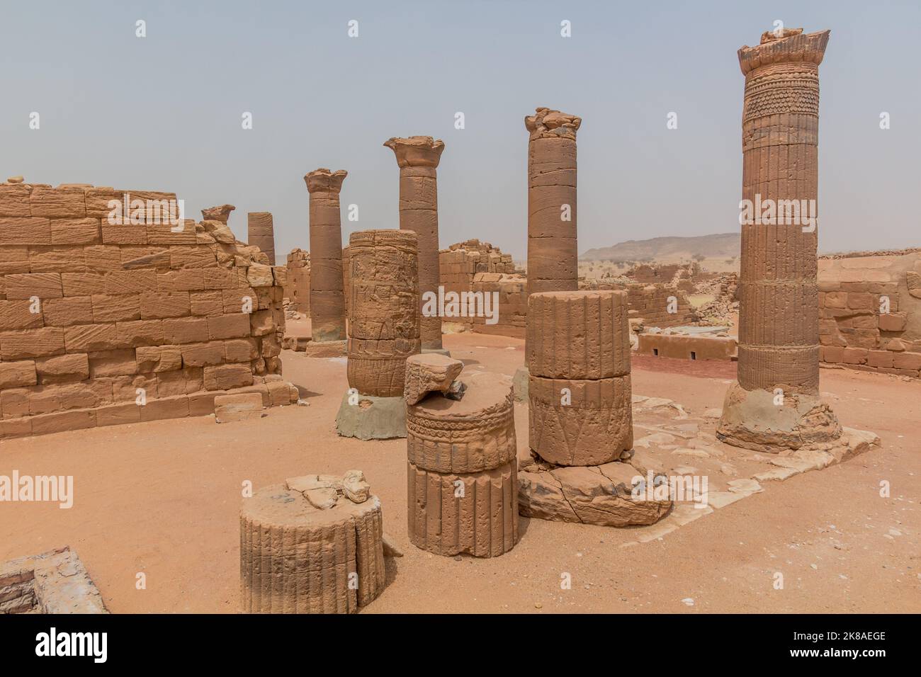 Ruins of the Great Enclosure of Musawwarat es-Sufra (Musawarat Al-Sufra ...