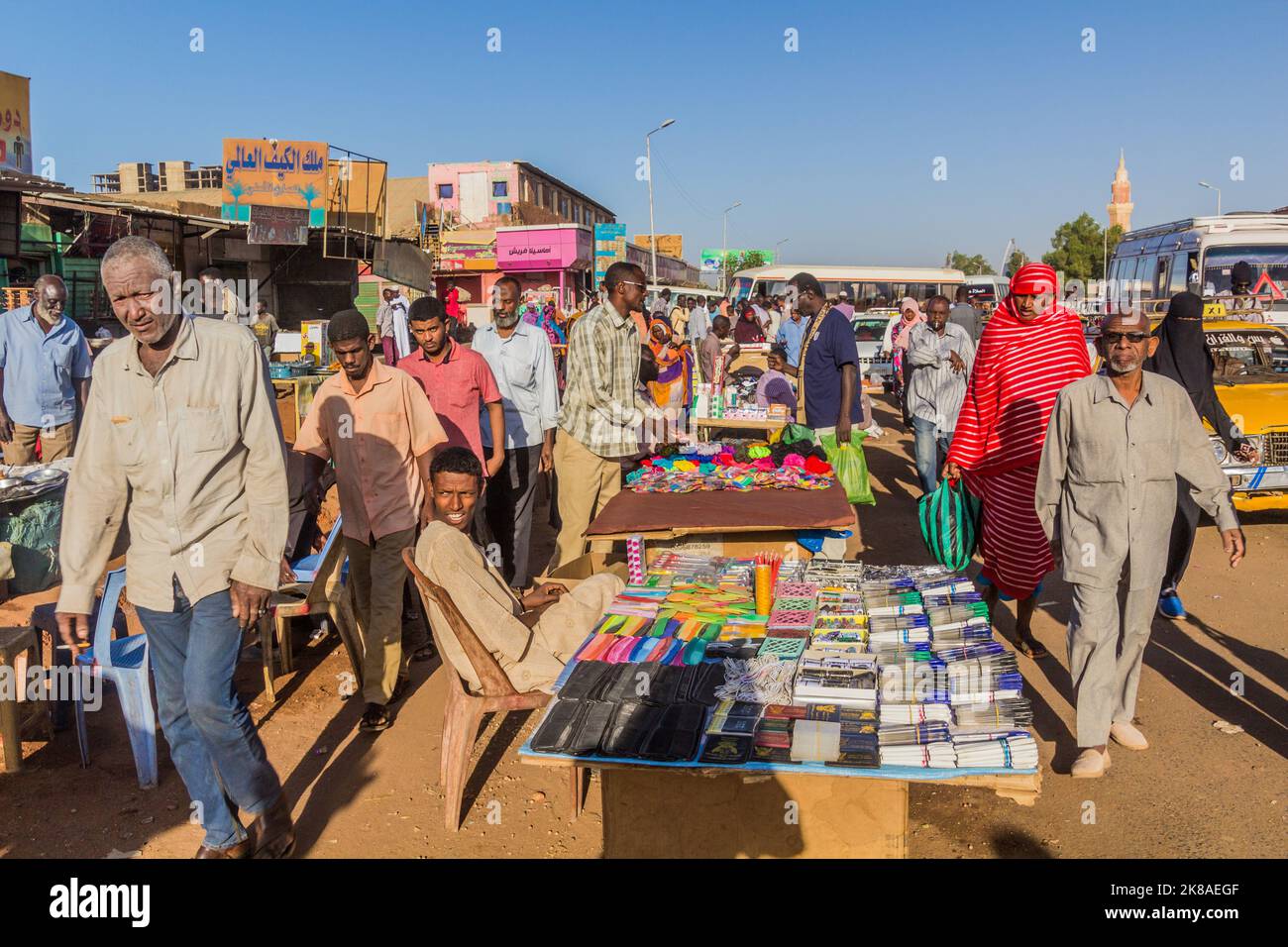 Khartoum street view crowd hi-res stock photography and images - Alamy