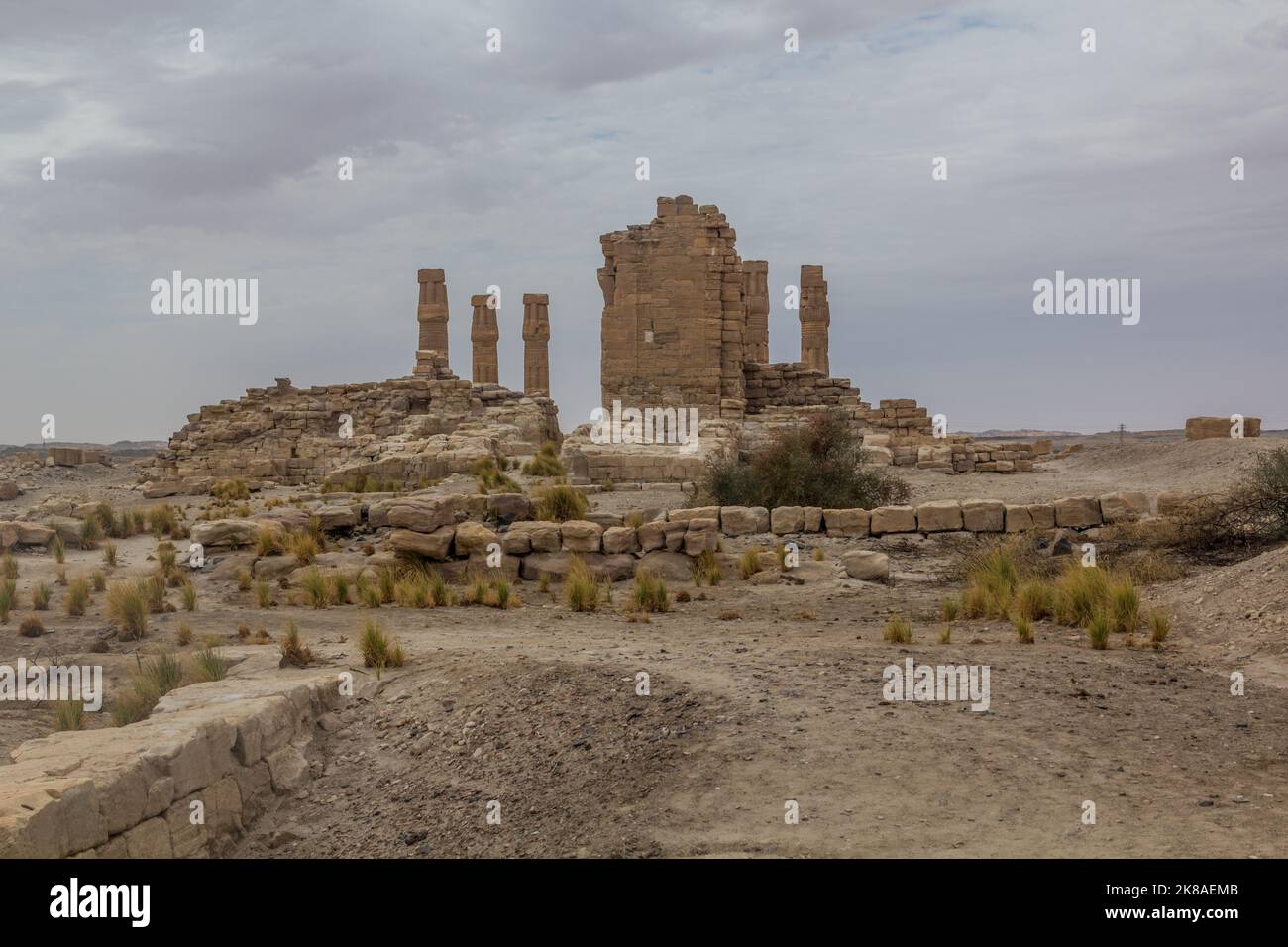 Ancient temple Soleb in Sudan Stock Photo - Alamy