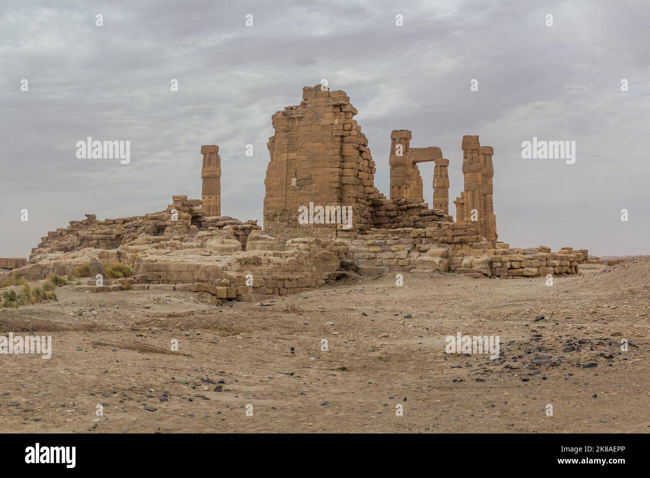 Ancient temple Soleb ruins, Sudan Stock Photo - Alamy