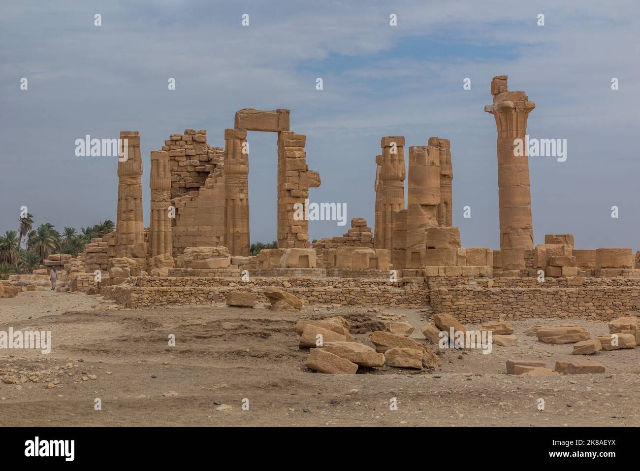 Ancient temple Soleb ruins, Sudan Stock Photo - Alamy