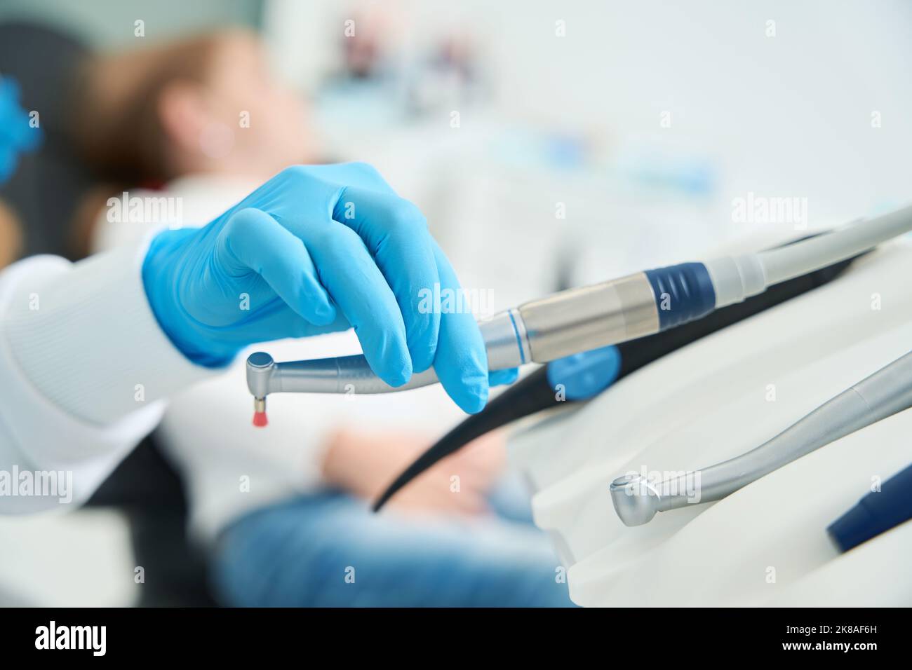 Teeth polishing procedure hi-res stock photography and images - Alamy