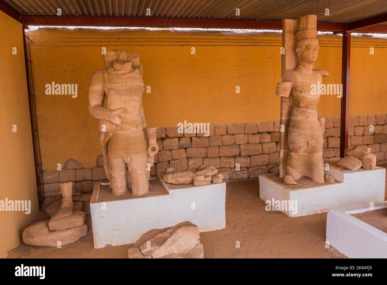 Exhibits at the Great Enclosure of Musawwarat es-Sufra (Musawarat Al ...