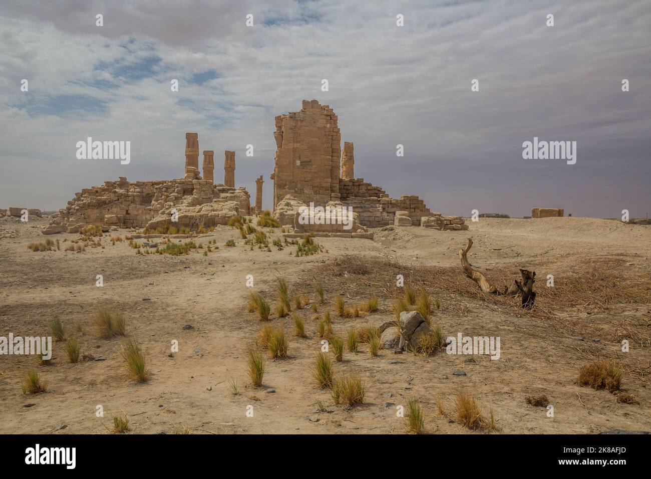 Ruins of the ancient temple Soleb, Sudan Stock Photo - Alamy
