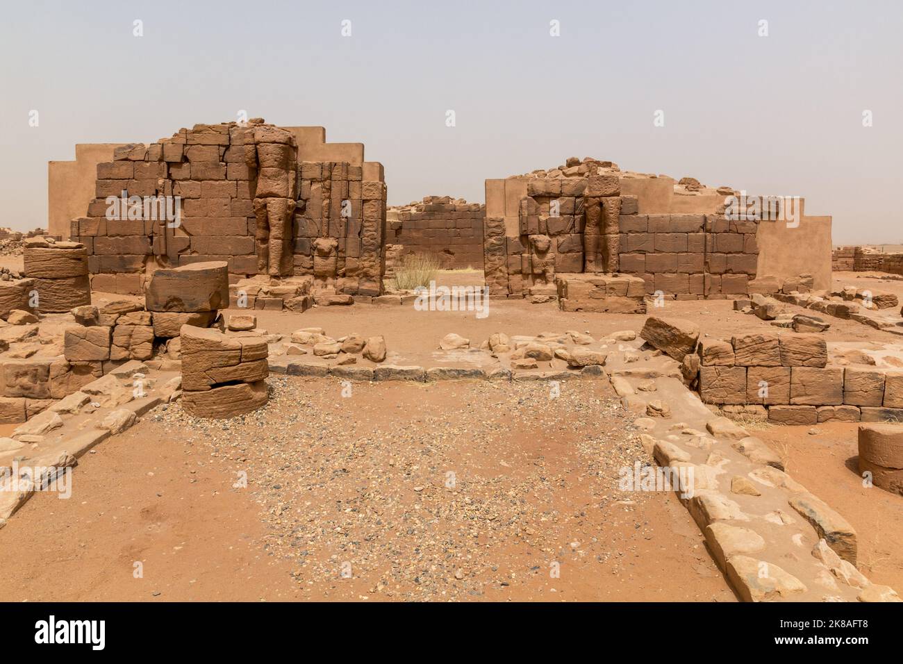 Entrance to the Great Enclosure of Musawwarat es-Sufra (Musawarat Al ...