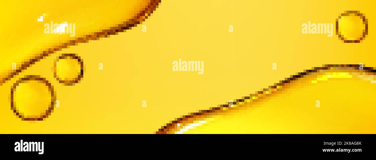 Oil drops texture, omega bubbles, gold liquid skincare, essential ...