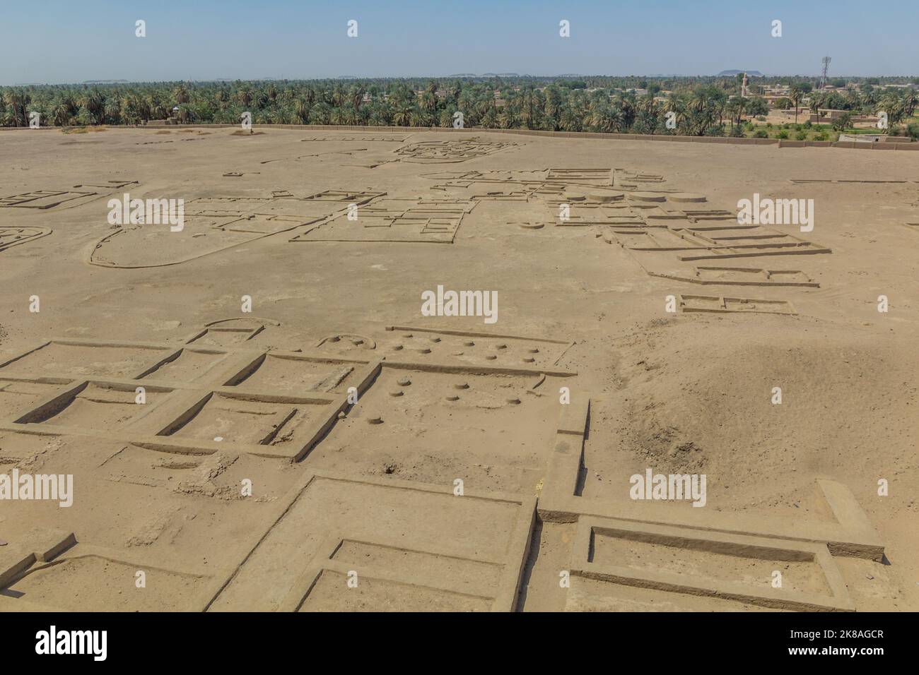 Ruins of the ancient city Kerma, Sudan Stock Photo - Alamy