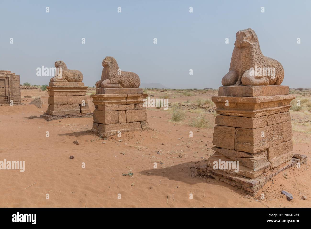 Nubia naqa temple amun hi-res stock photography and images - Alamy