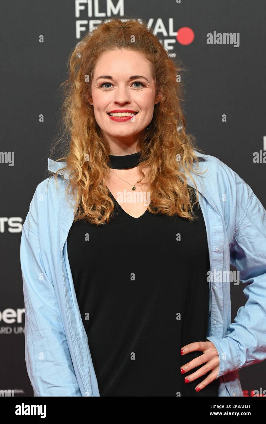 Cologne, Germany. 20th Oct, 2022. Actress Madeleine Krakor arrives at ... Cologne, Germany. 20th Oct, 2022. Actress Madeleine Krakor arrives at ...