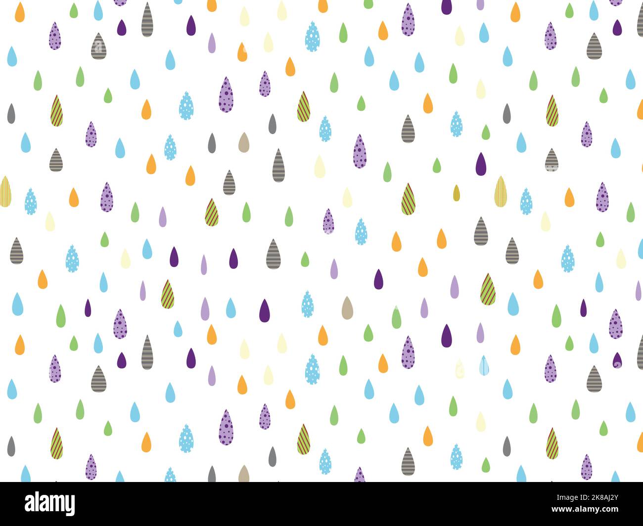 Rainy walk Stock Vector Images - Alamy
