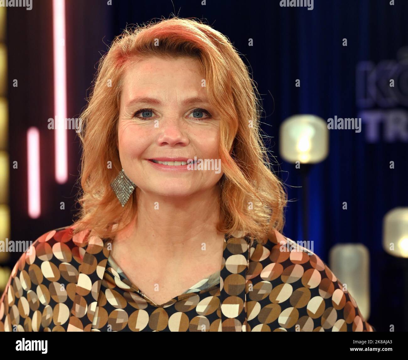 Cologne, Germany. 21st Oct, 2022. Actress Annette Frier as a guest on ...