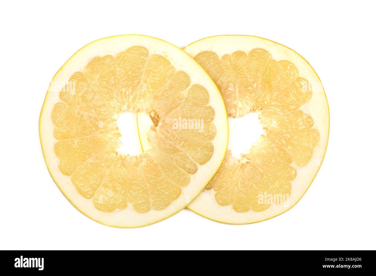 Perfectly retouched pomelo on white background. High resolution photo ...