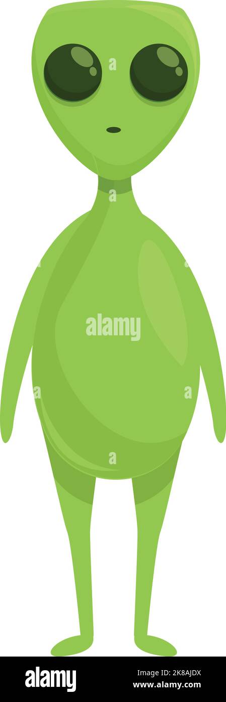 Face alien icon cartoon vector. Cute ufo. Funny character Stock Vector ...