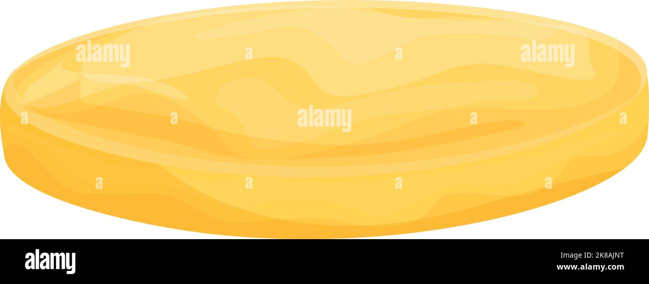 Gold coin fruit icon cartoon vector. Food dry. Snack nut Stock Vector ...