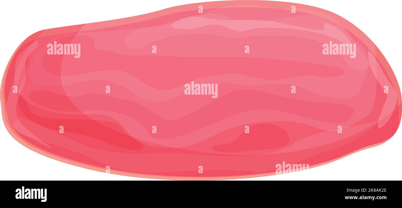 Pink dry fruit icon cartoon vector. Food raisin. Snack breakfast Stock ...