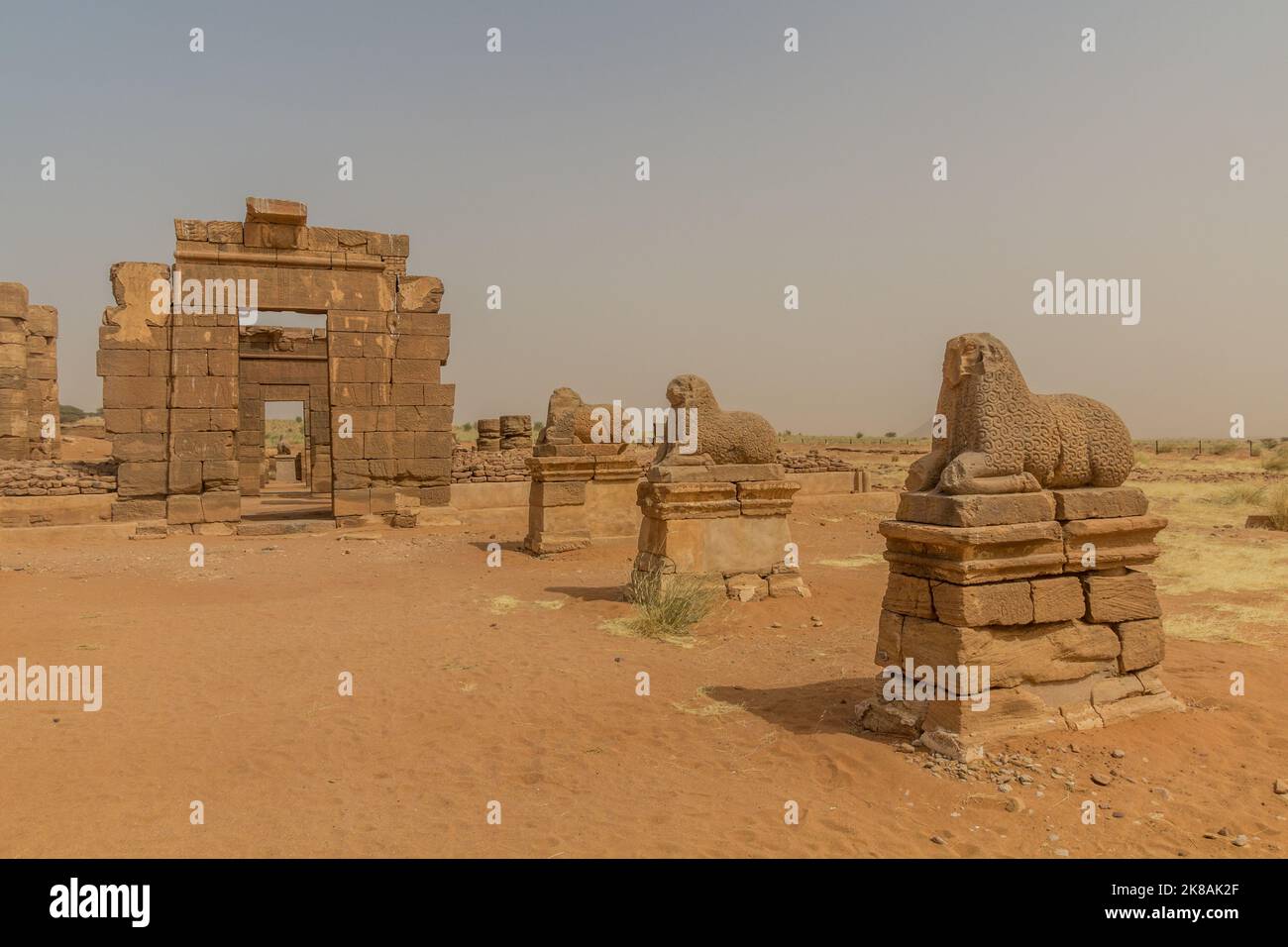 Nubia naqa temple amun hi-res stock photography and images - Alamy