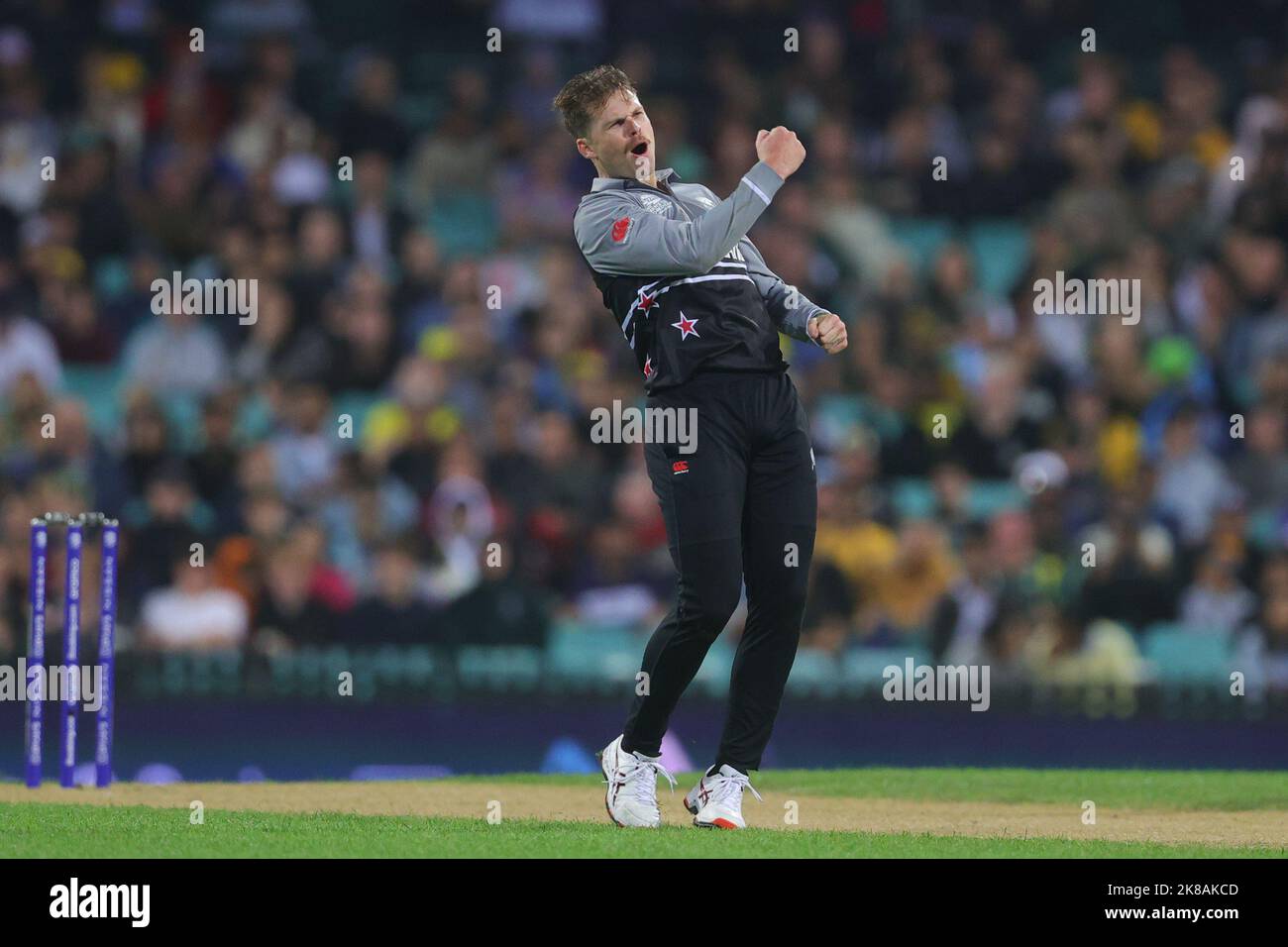 Sydney, Australia. 22nd Oct, 2022. Lockie Ferguson of New Zealand ...