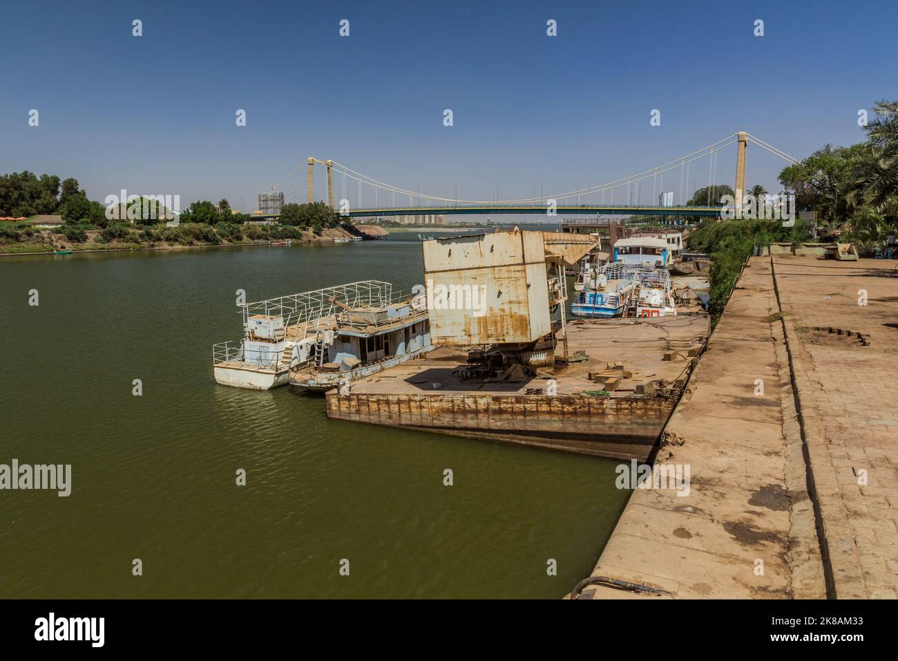 Khartoum tuti island hi-res stock photography and images - Alamy