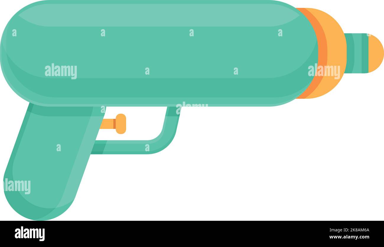 Plastic gun icon cartoon vector. Toy shop. Store shelf Stock Vector ...