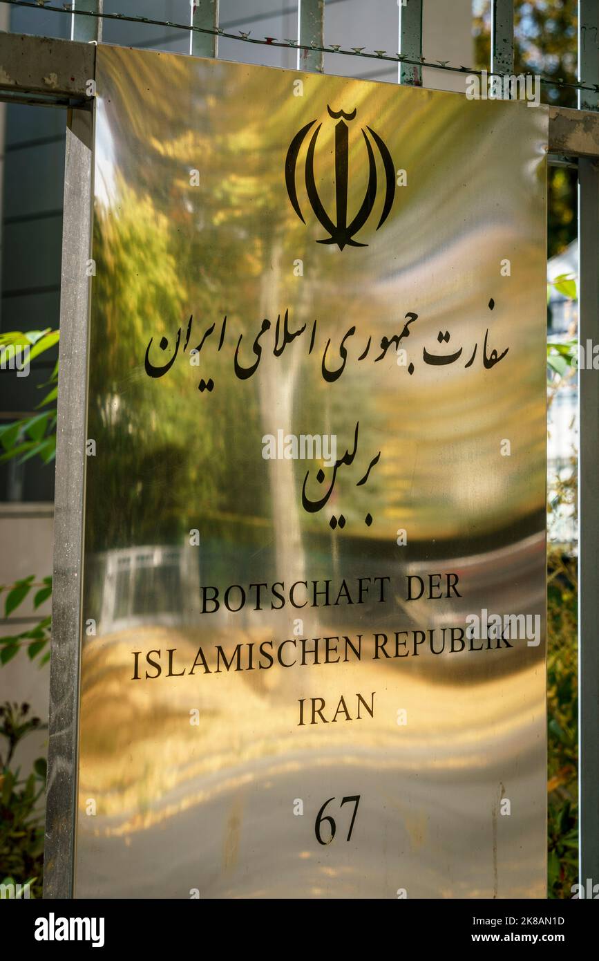 Iran botschaft berlin hi-res stock photography and images - Alamy