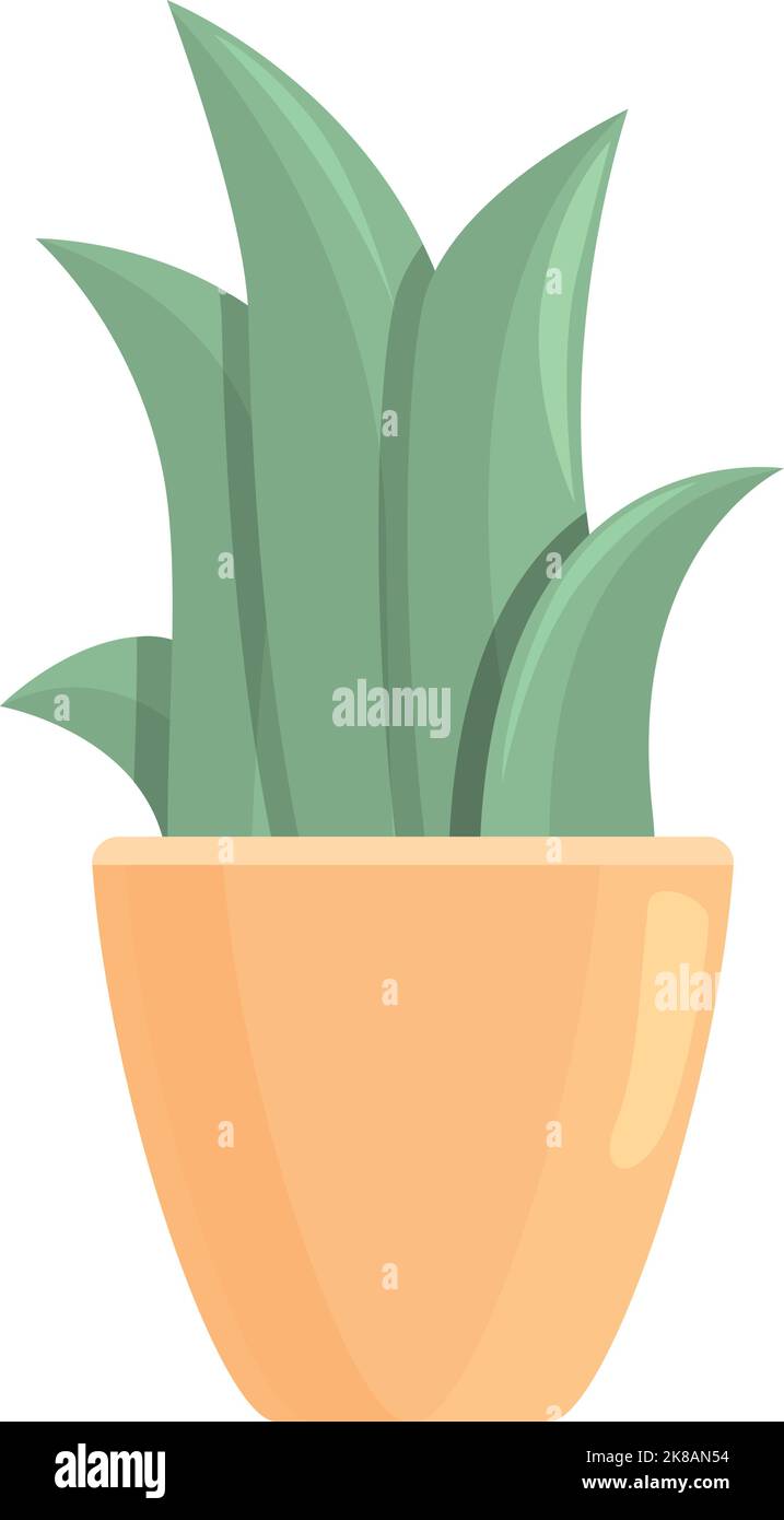 Plant pot icon cartoon vector. Friendly ecology. Eco protection Stock ...
