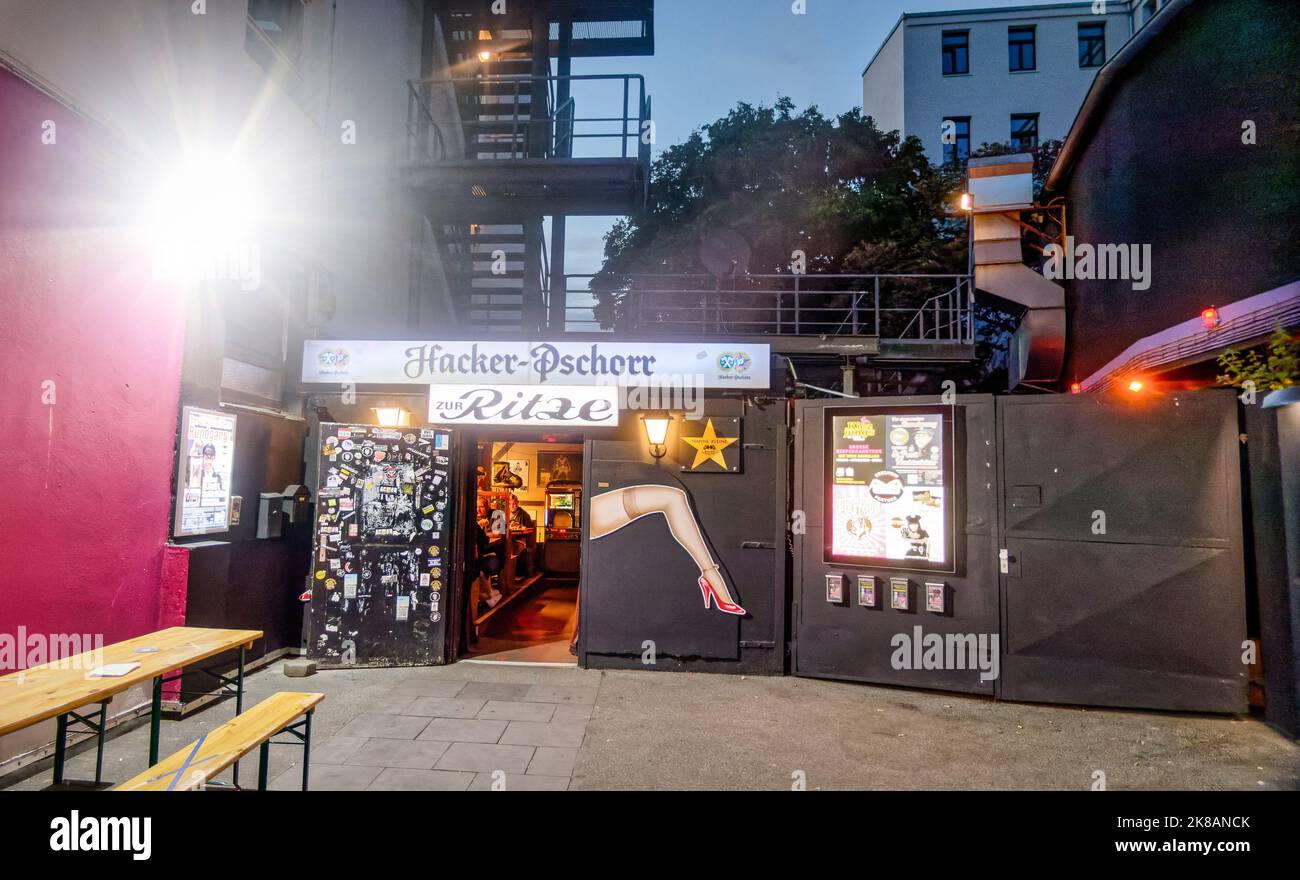 Zur Ritze, Bar, Nachtclub, Reeperbahn, St. Pauli, Hamburg, Deutschland ...