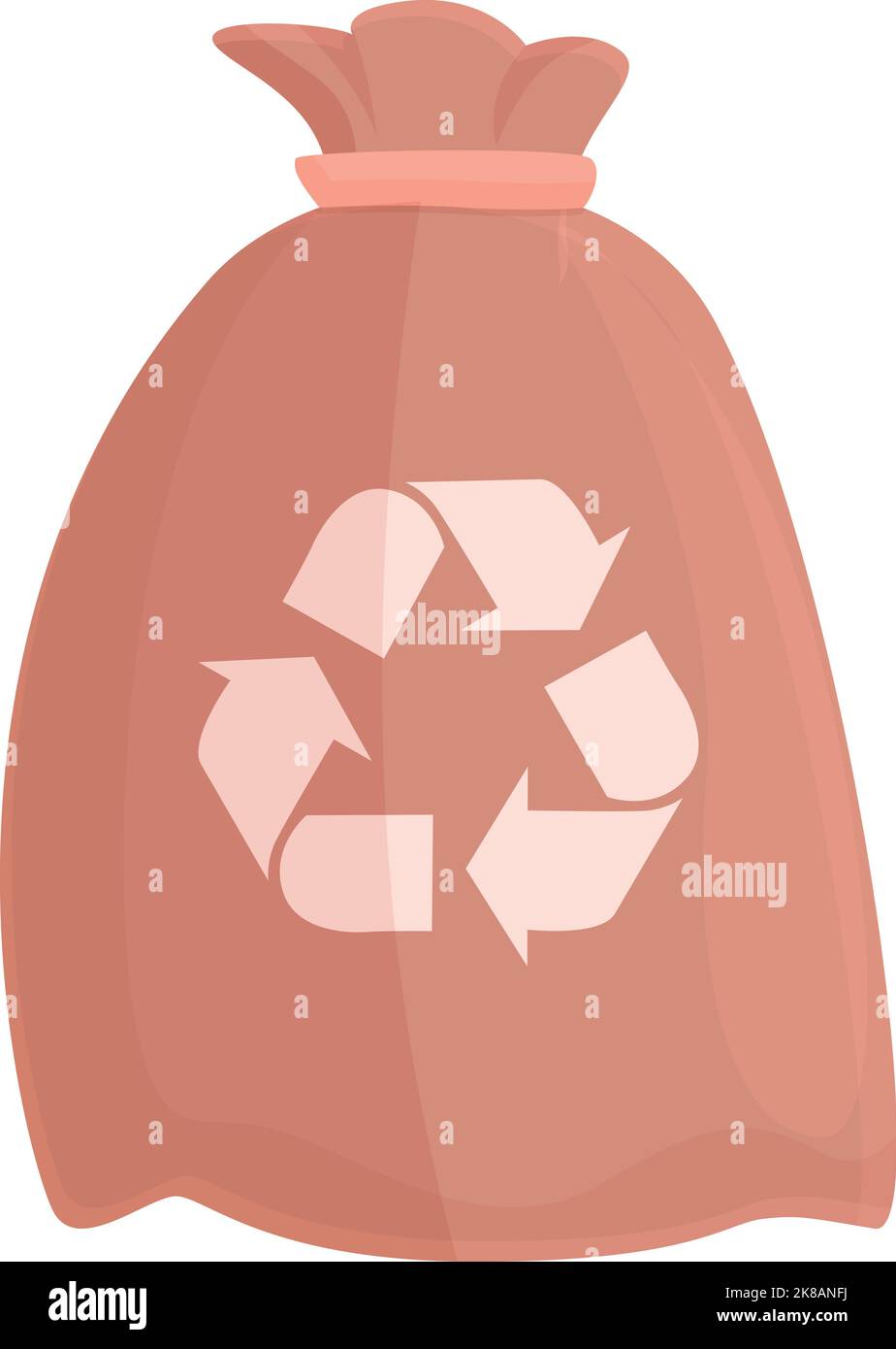 Recycle package icon cartoon vector. Eco power. Ecology friendly Stock ...