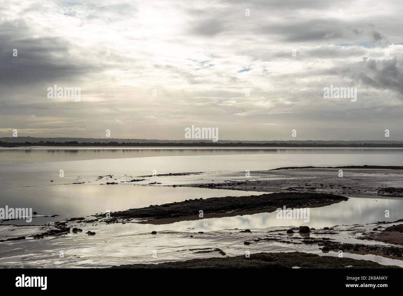 The River Severn at Beachley, M4 Bridge and estuary Stock Photo - Alamy