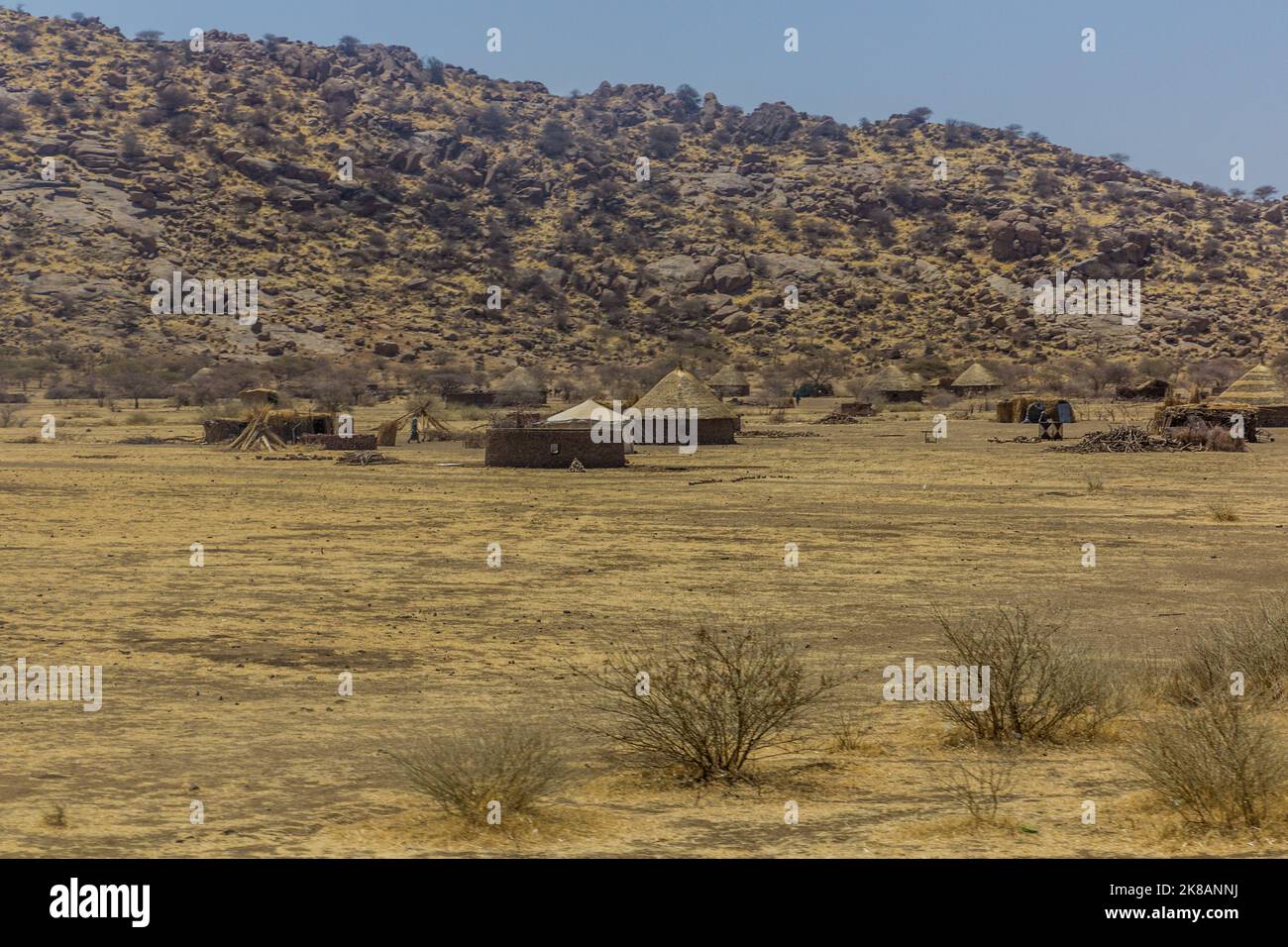 Small traditional village in Al Qadarif state, Sudan Stock Photo - Alamy