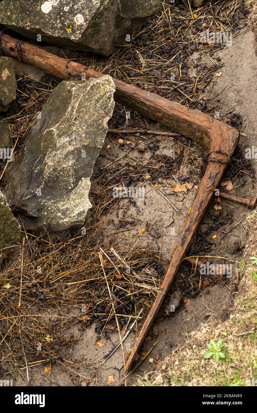 The remains of River Severn trows. Boats which hauled coal and iron now ...