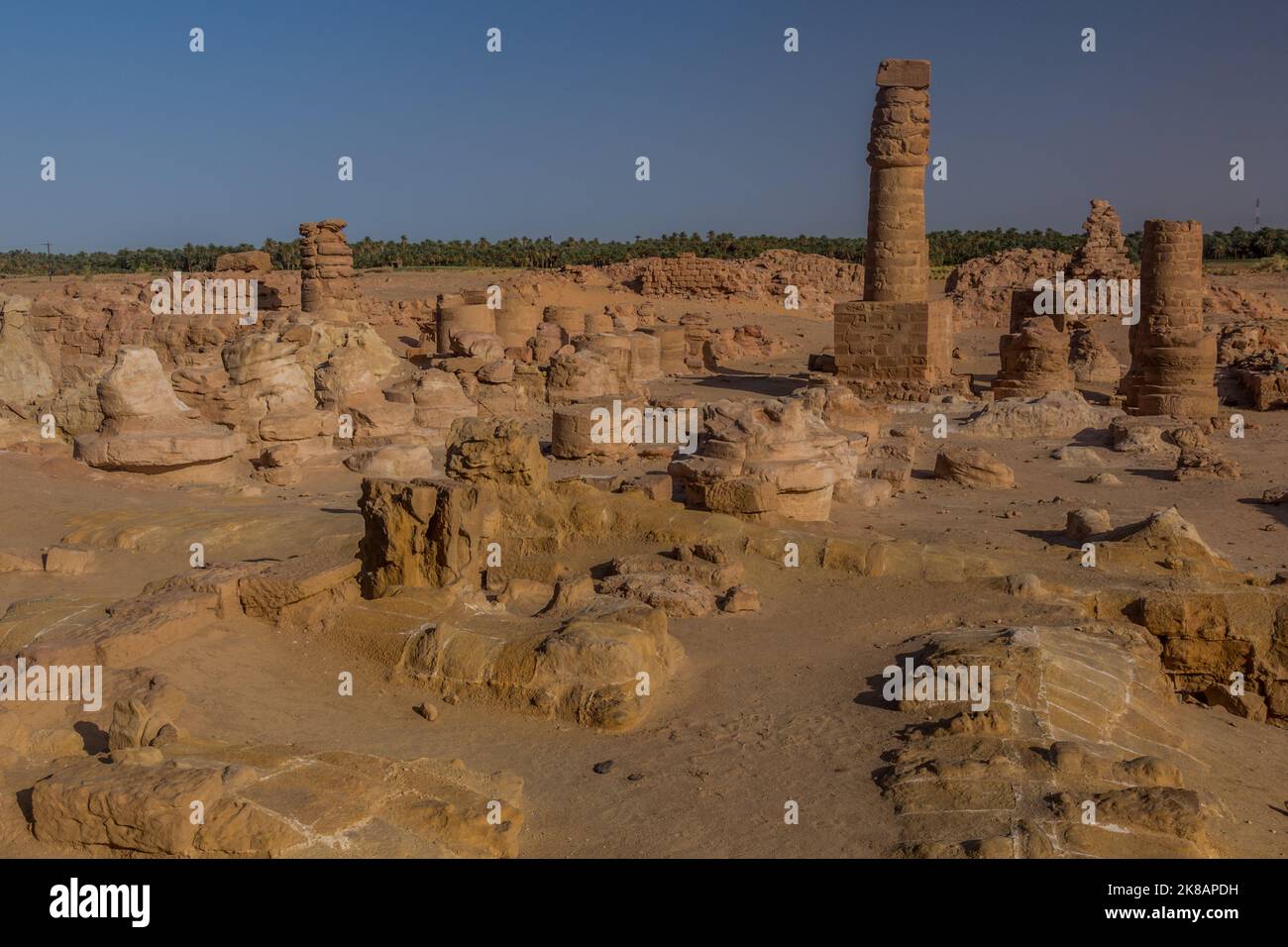 Temple of Amun ruins at Jebel Barkal near Karima, Sudan Stock Photo - Alamy