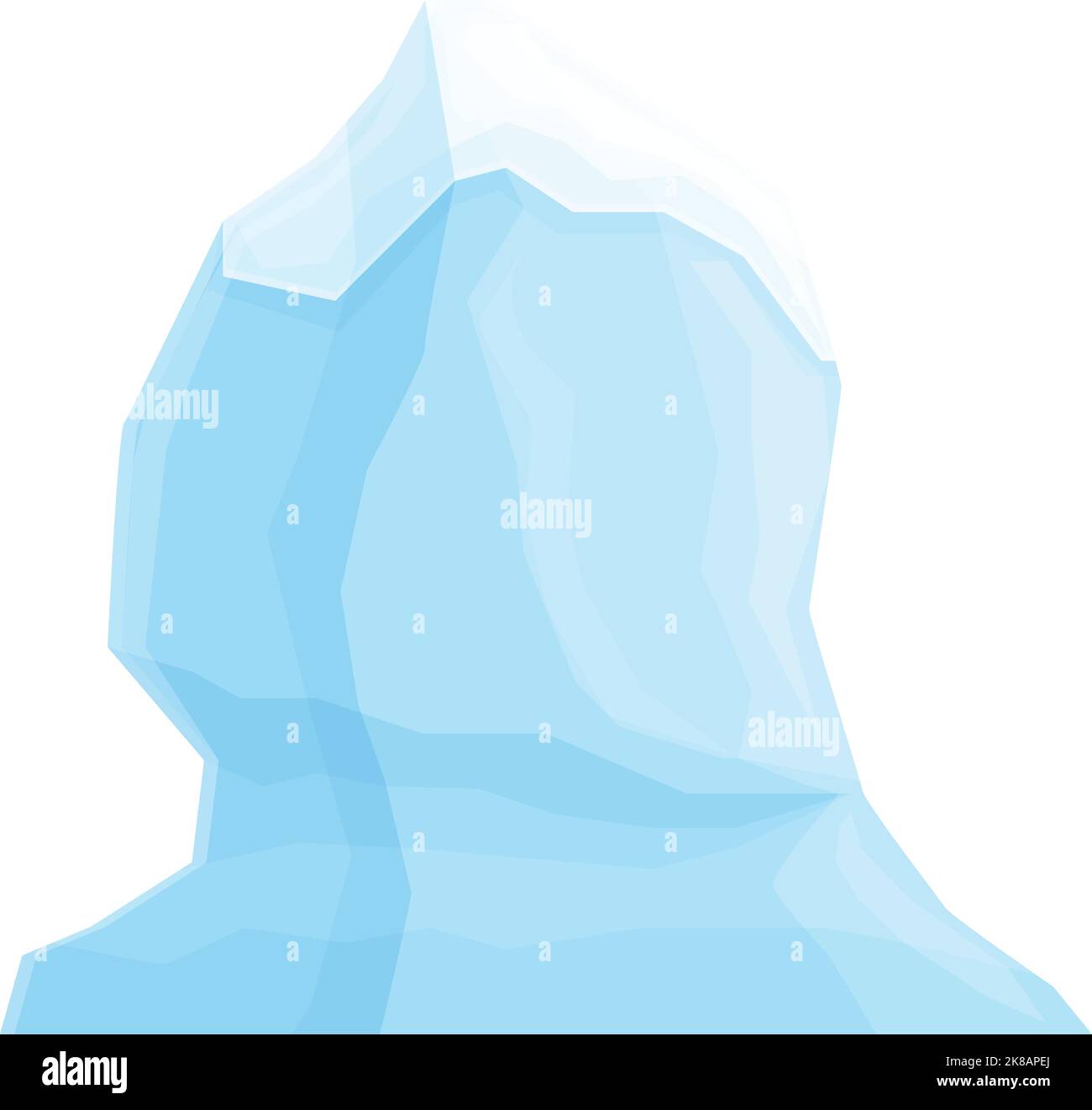 Pole iceberg icon cartoon vector. Ice berg. Polar sea Stock Vector ...