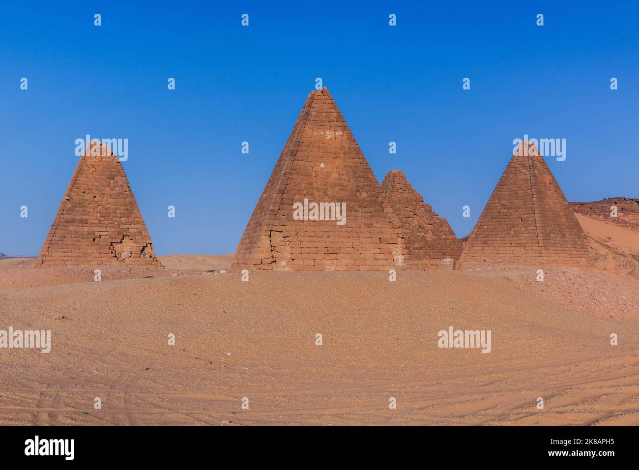 Barkal pyramids near Karima, Sudan Stock Photo - Alamy