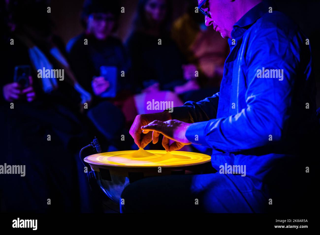 Edinburgh, Scotland. Fri 21 October 2022. Montreal instrument builder ...