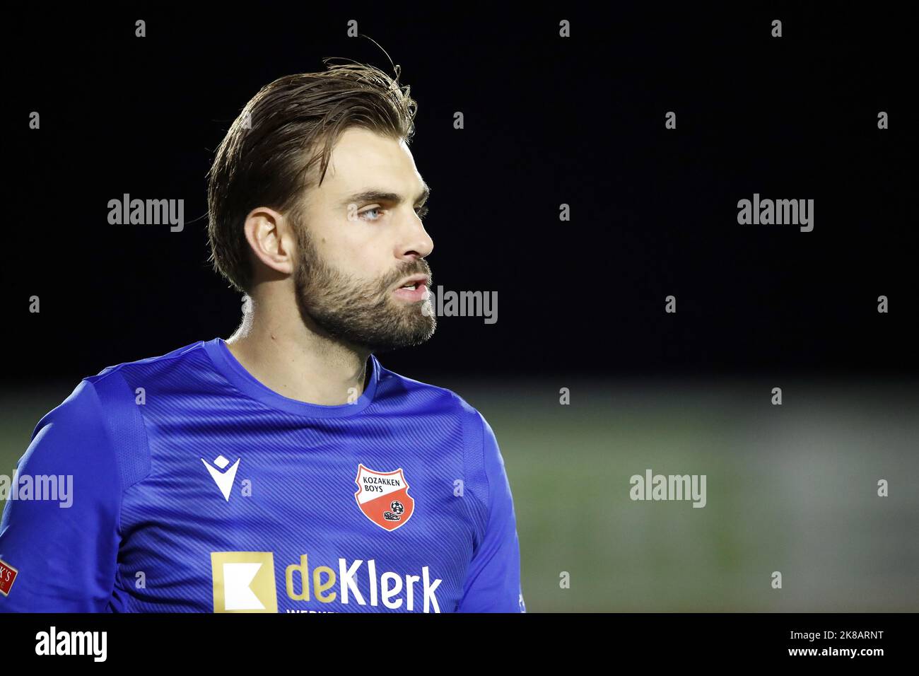Werkendam - Kozak Boys goalkeeper Bryan Janssen during the Toto KNVB ...