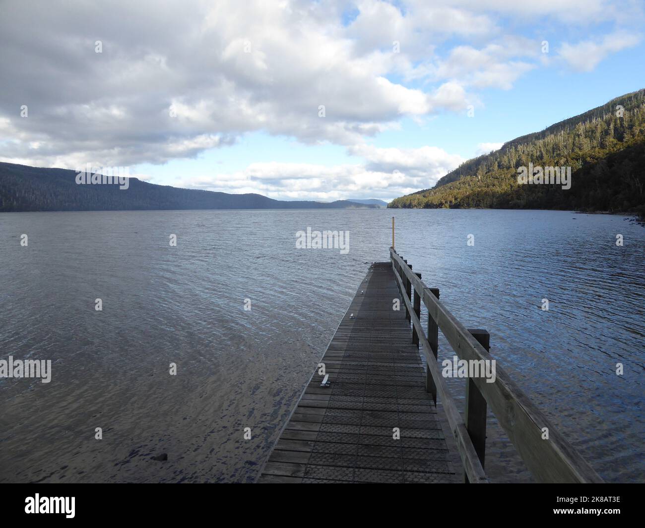 The Overland Track. Australian bushwalking track.Cradle Mountain-Lake ...