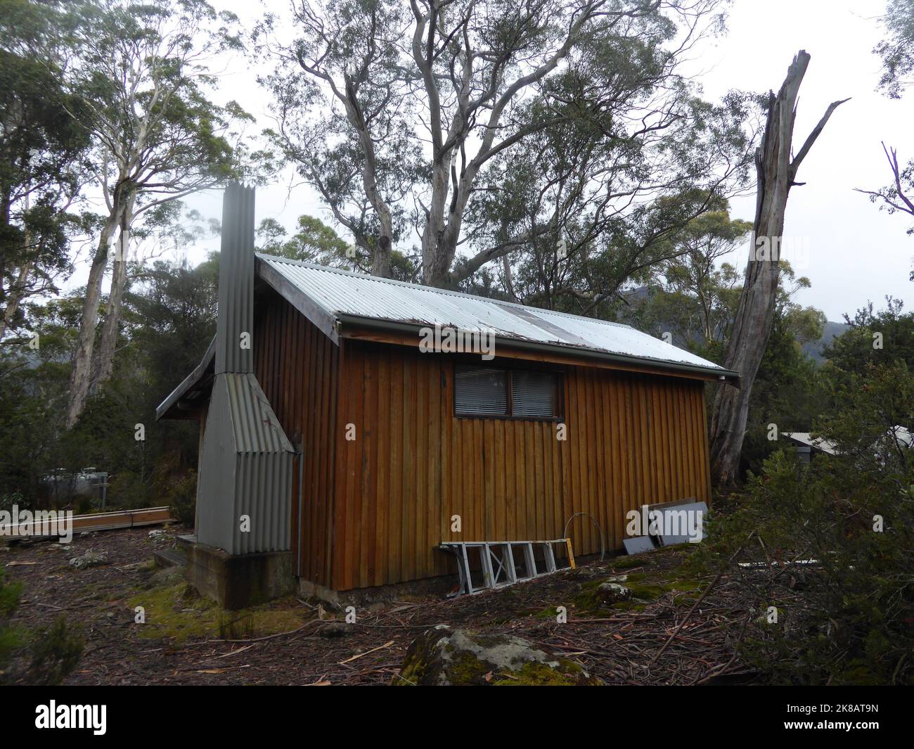 The Overland Track. Australian bushwalking track.Cradle Mountain-Lake ...