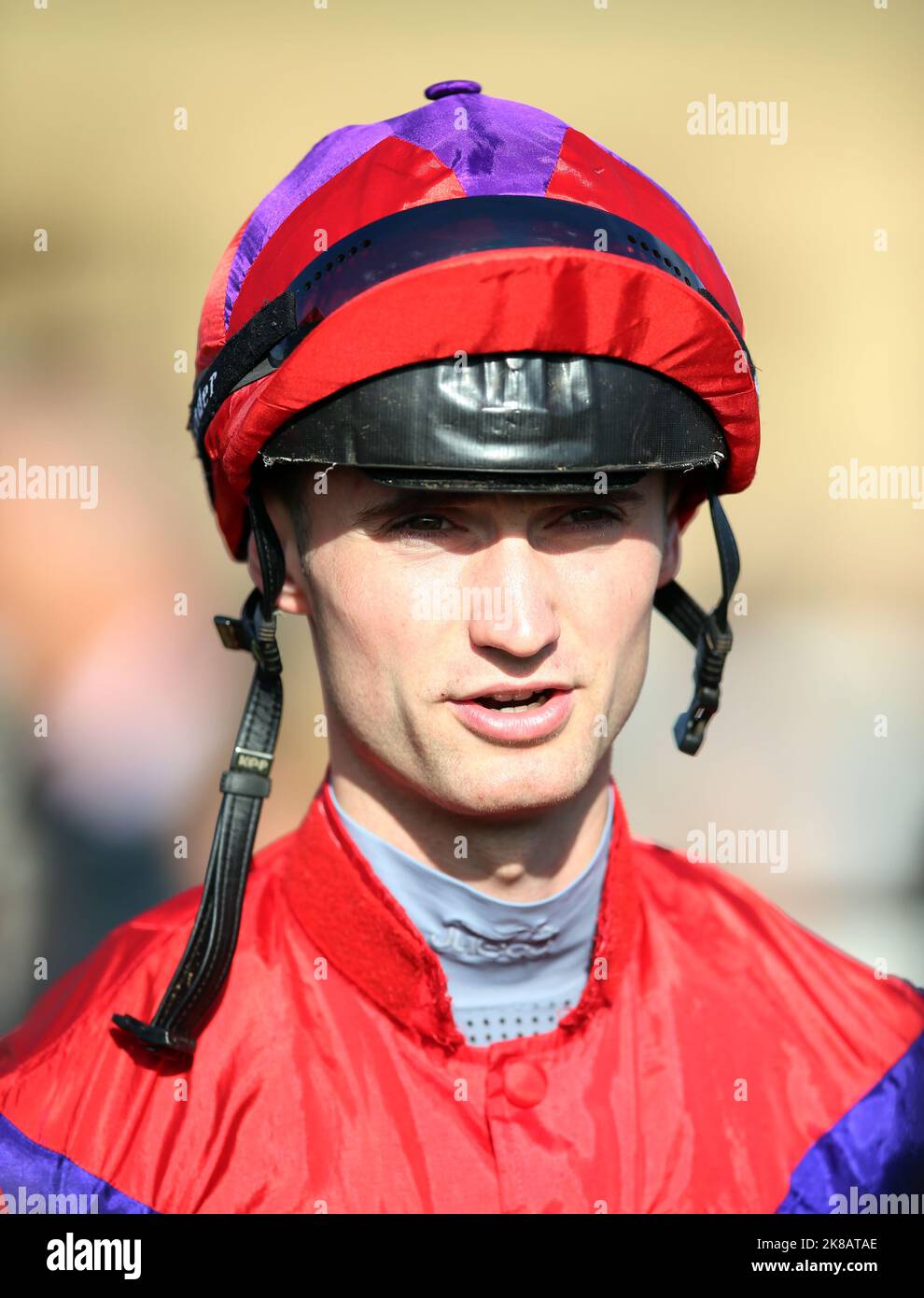 Jockey Jack Garritty at Doncaster Racecourse. Picture date: Saturday ...