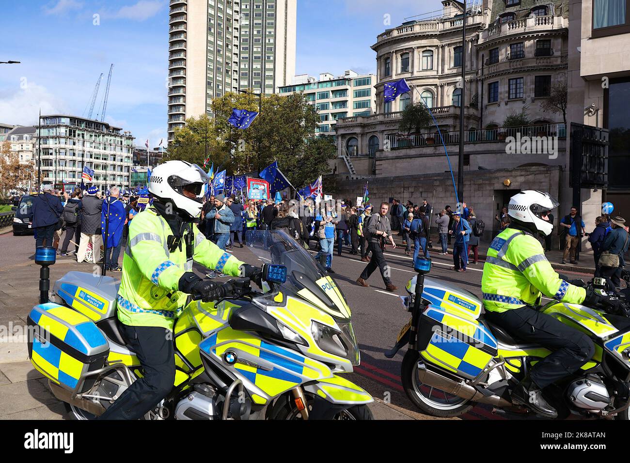 Police motocyclists hi-res stock photography and images - Alamy