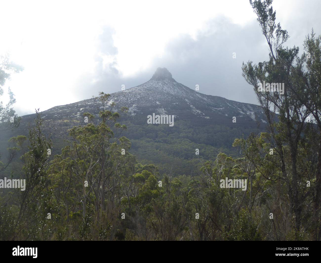 The Overland Track. Australian bushwalking track.Cradle Mountain-Lake ...
