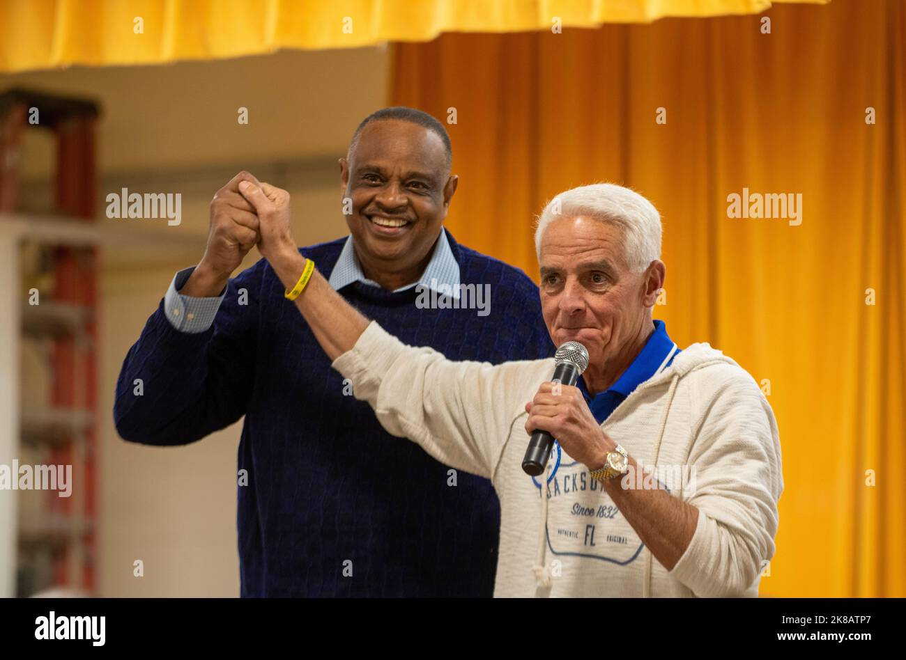 Havana, Florida, USA. 21st Oct, 2022. Democratic Rep. Al Lawson stumps ...