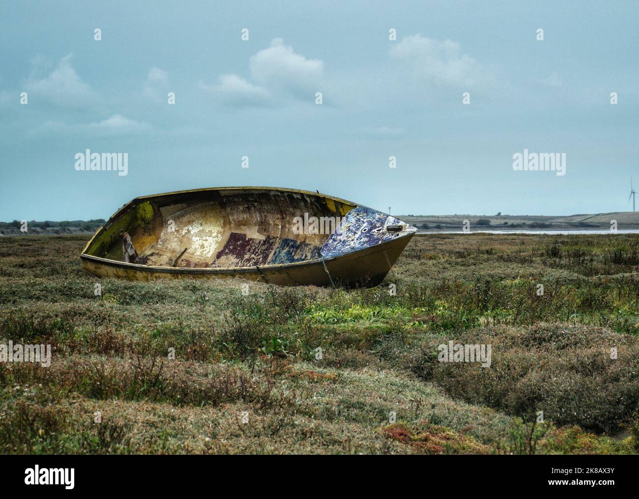 Abandoned at the Estuary Stock Photo - Alamy