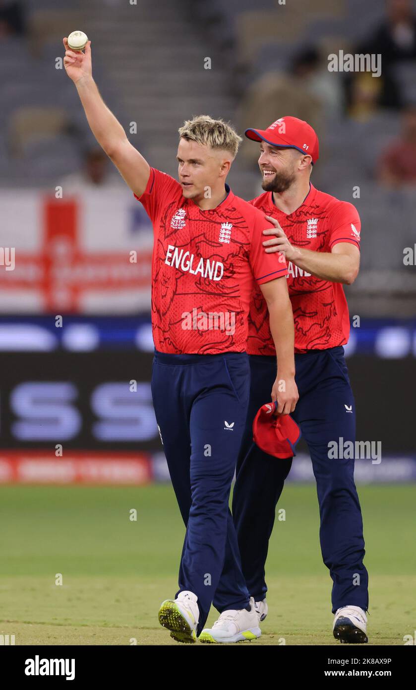England bowler Sam Curran celebrates taking his 5th wicket after ...